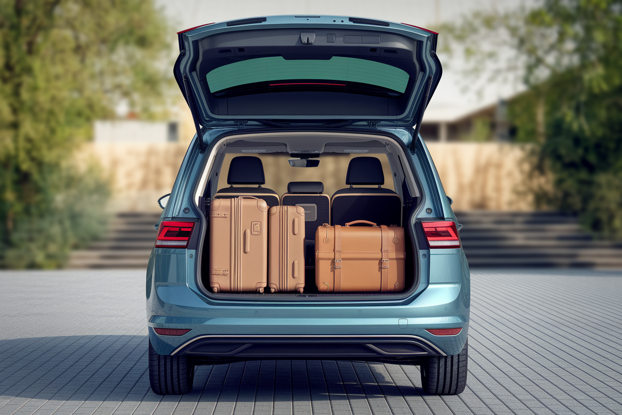 Volkswagen Touran : Volume Coffre et Dimensions Intérieures Complètes ...